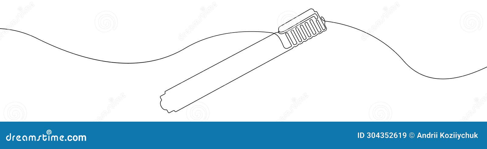 Marker One Line Drawing Vector. Marker Continuous Line Drawing Vector ...
