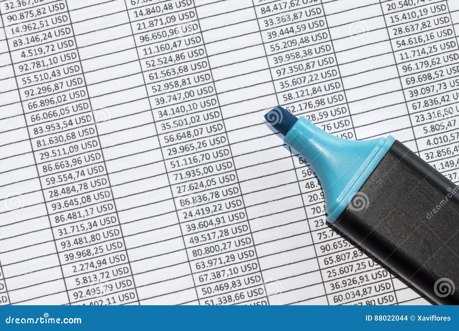 Accounting Data, Charts, Calculator And Pen. Royalty-Free Stock Image ...