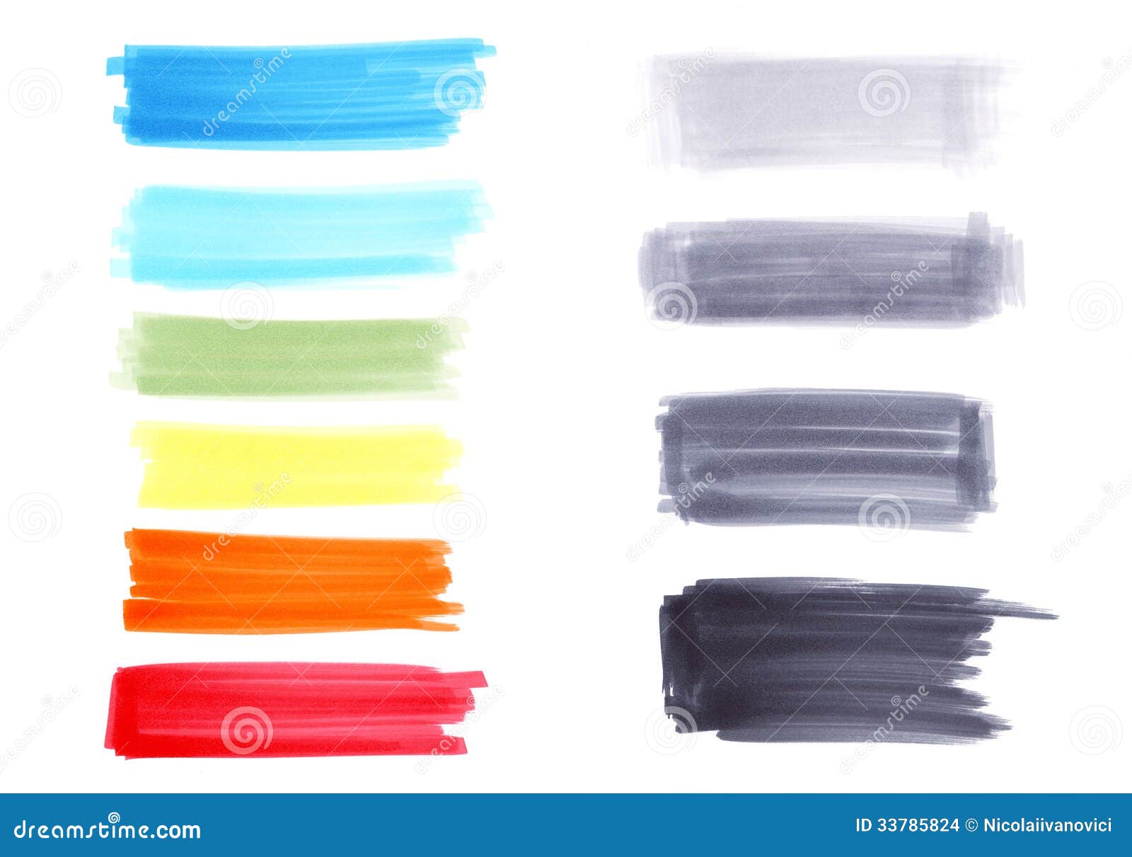 Marker textures stock illustration. Illustration of line - 33785824