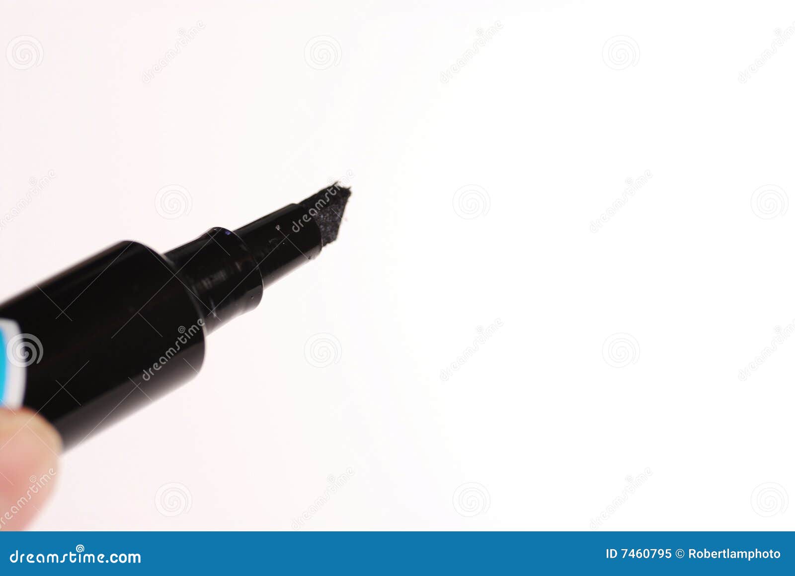 Marker on white paper stock image. Image of annual, holiday - 7460795