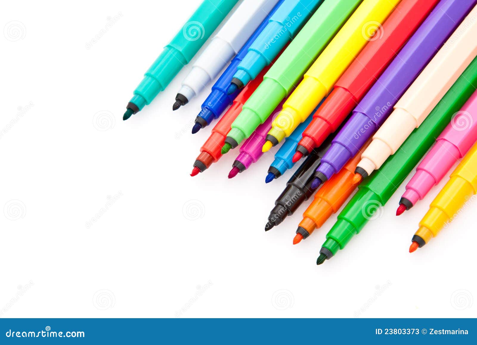 Markers Stock Photos - Image: 23803373
