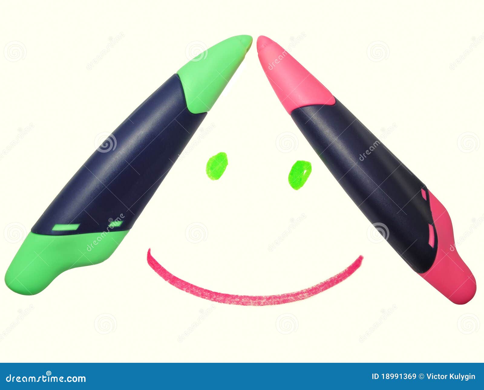 Markers smile stock image. Image of graphic, create, school - 18991369