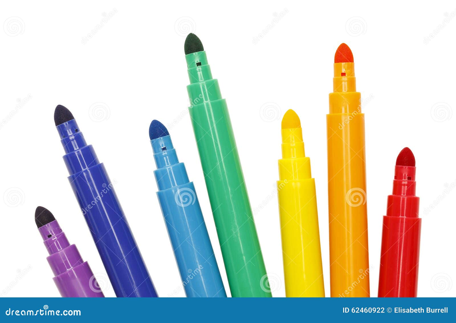 Markers Spread stock photo. Image of blue, plastic, click - 62460922