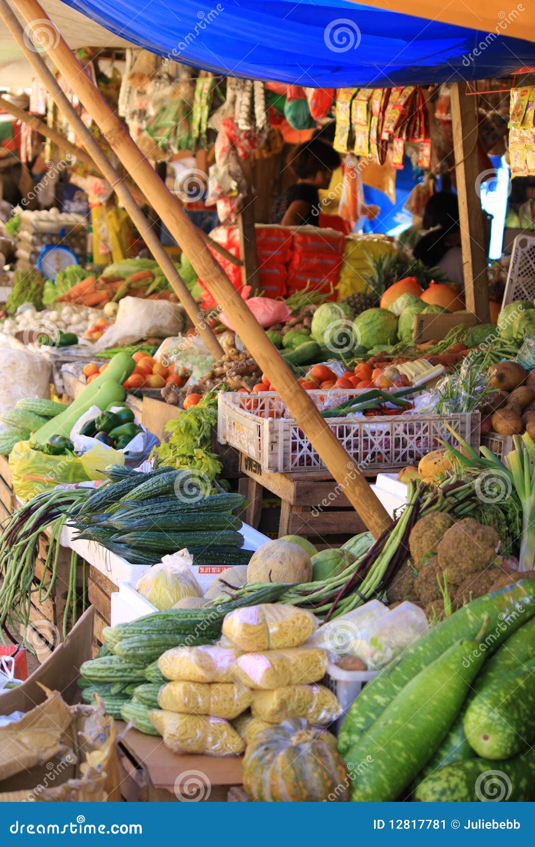 At the market stock image. Image of local, philippines - 12817781