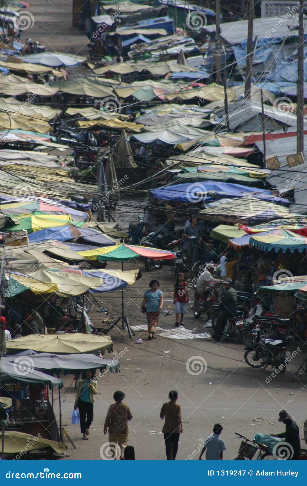 Market stock image. Image of busy, road, street, market - 1319247