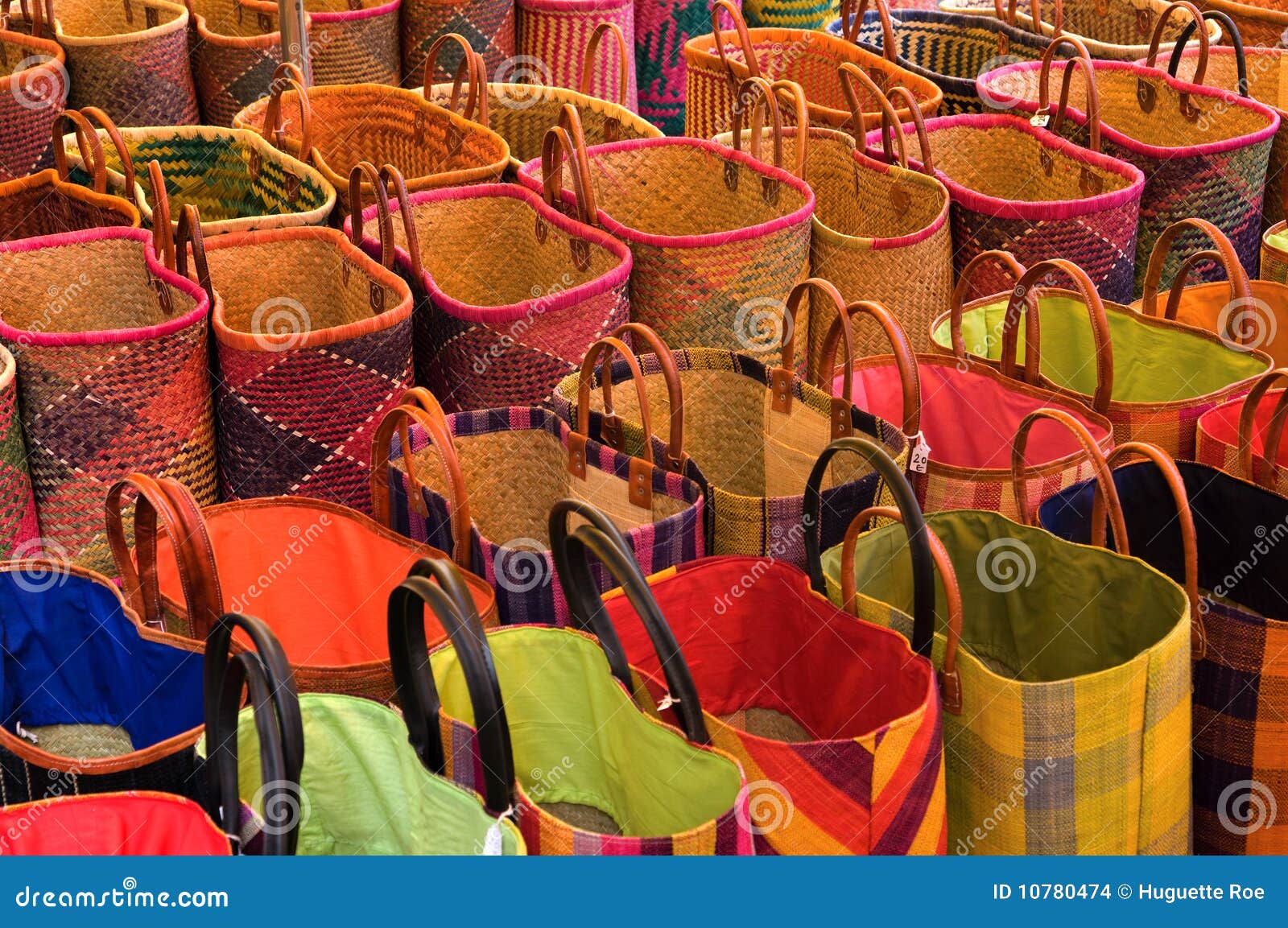 Market bags stock photo. Image of street, craft, market - 10780474