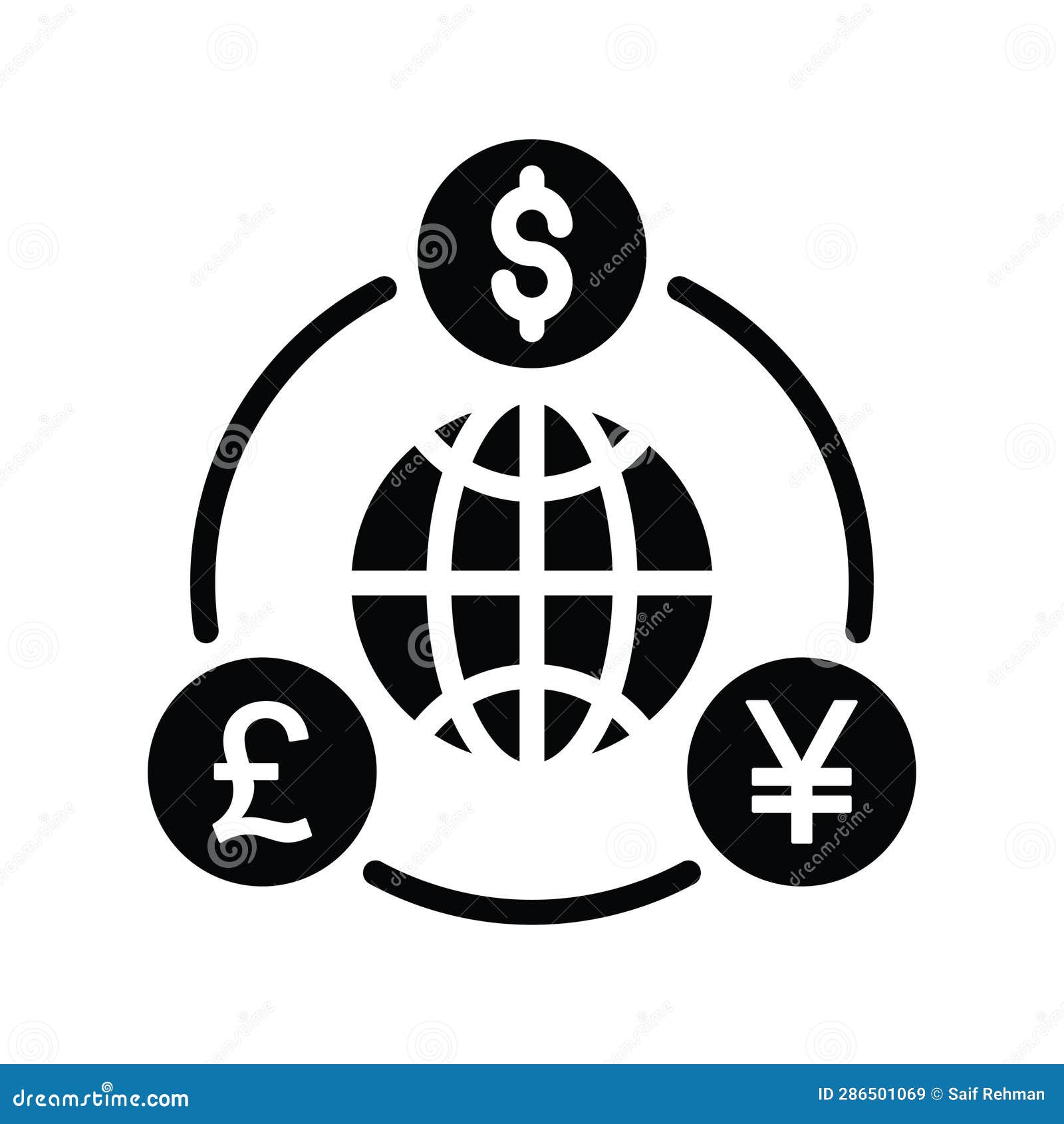 Market Changes Vector Solid Icon Style Illustration. EPS 10 File Stock ...