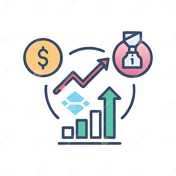 Market Competitiveness Icon for Analysis Stock Vector - Illustration of ...