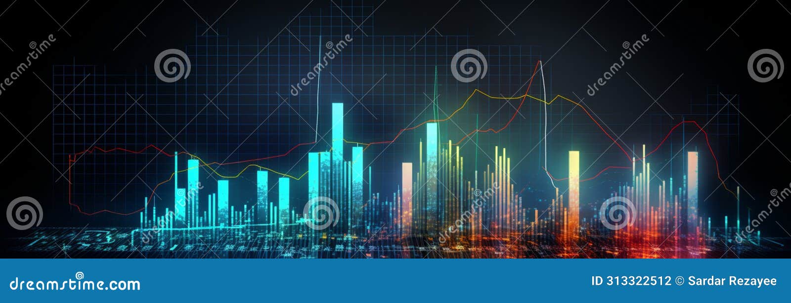 Market Data Indicator Stock Charts | CartoonDealer.com #313322512