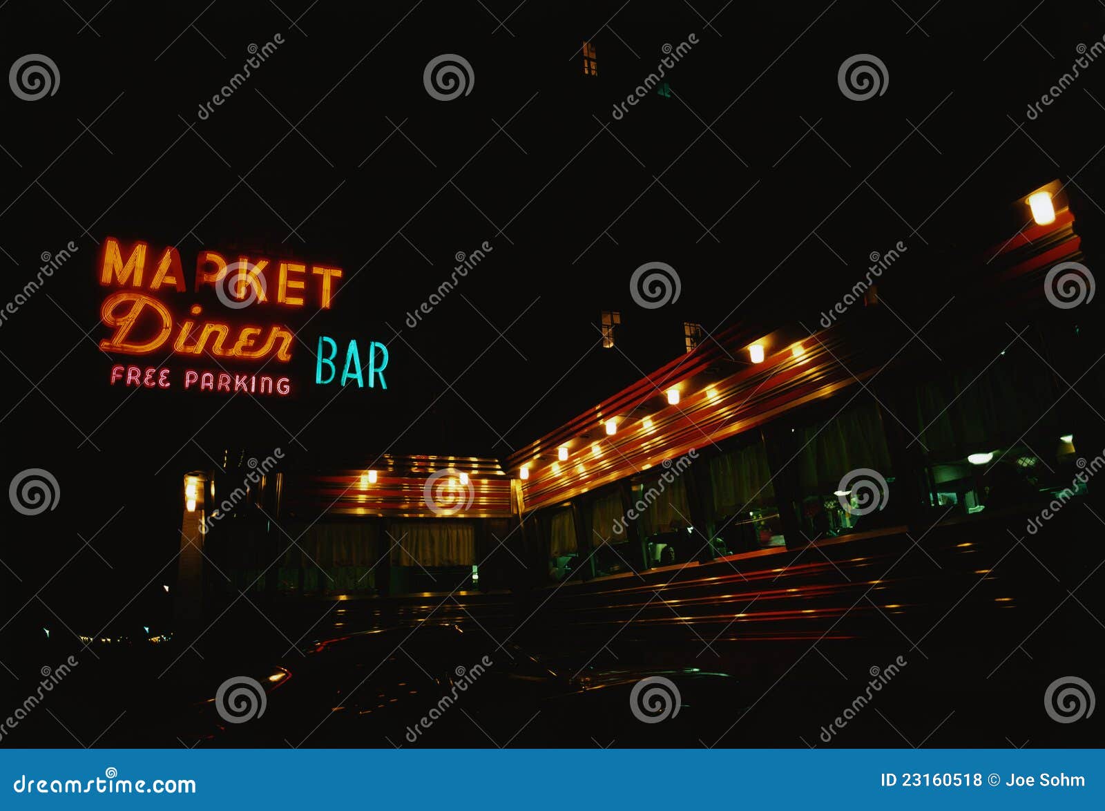 Market diner editorial stock photo. Image of diner, deco - 23160518