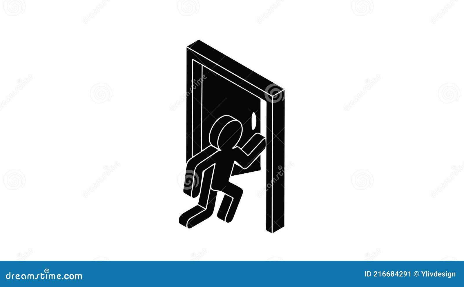 Market exit icon animation stock video. Video of arrow - 216684291