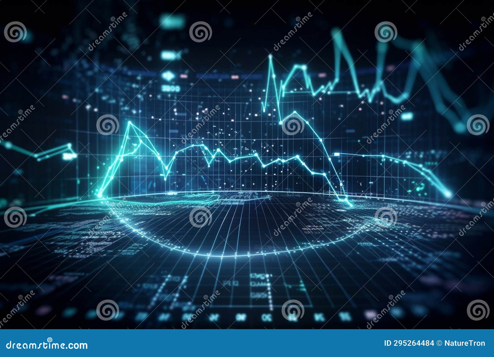 Market Graphs Market Chart Market Graph Stock Illustration ...