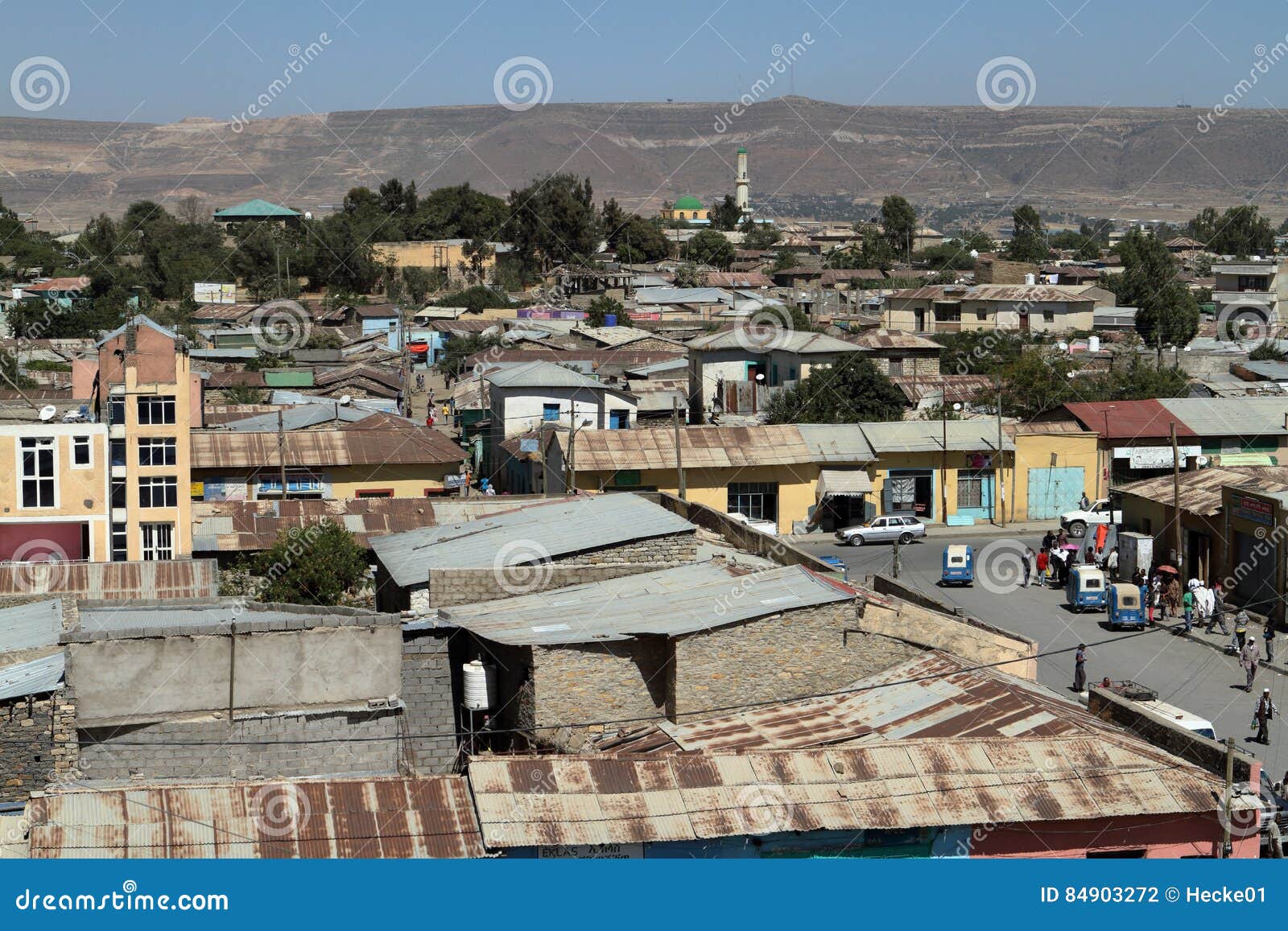 Market Hall of Mekele in Ethiopia Editorial Photography - Image of ...