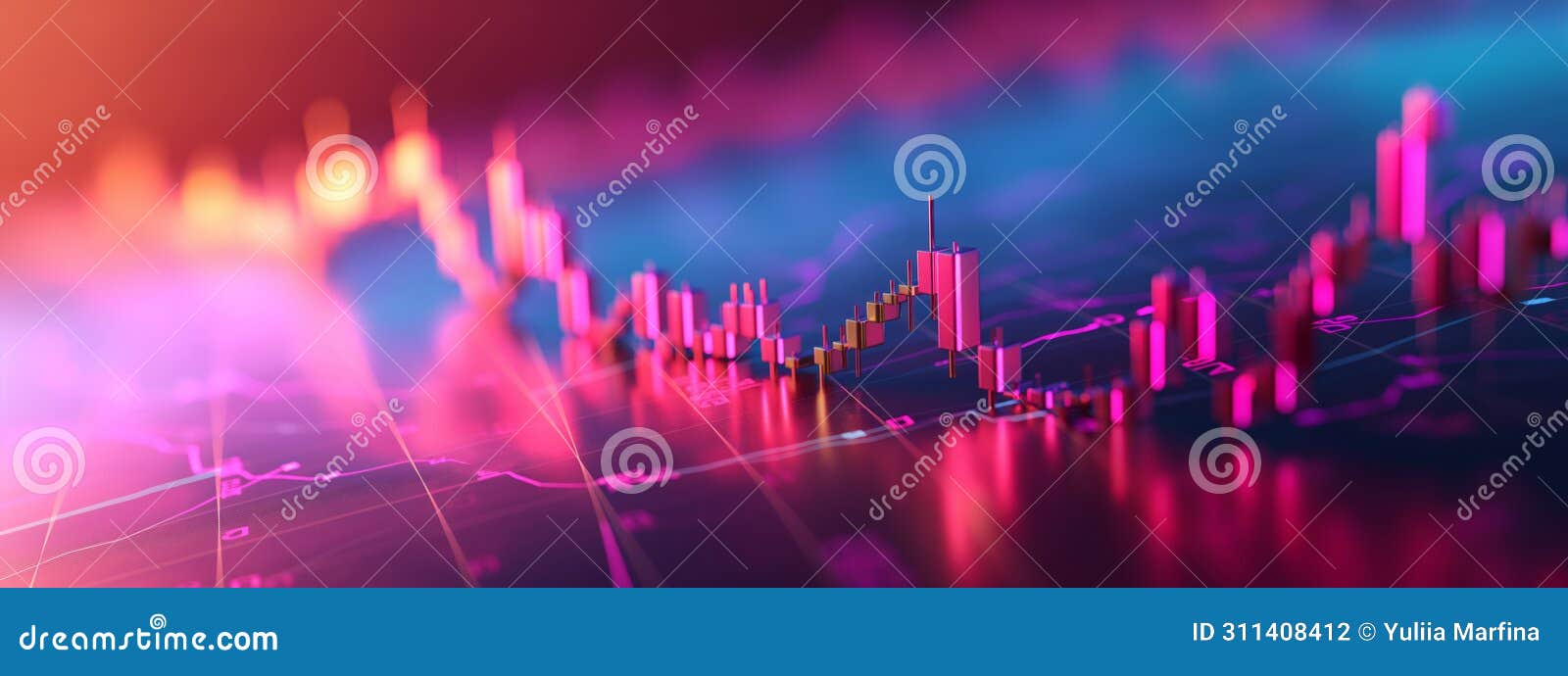 Bullish Candlestick Chart Graph Of Stock Market Cartoon Vector ... Bullish Candlestick Chart Graph Of Stock Market Cartoon Vector ...