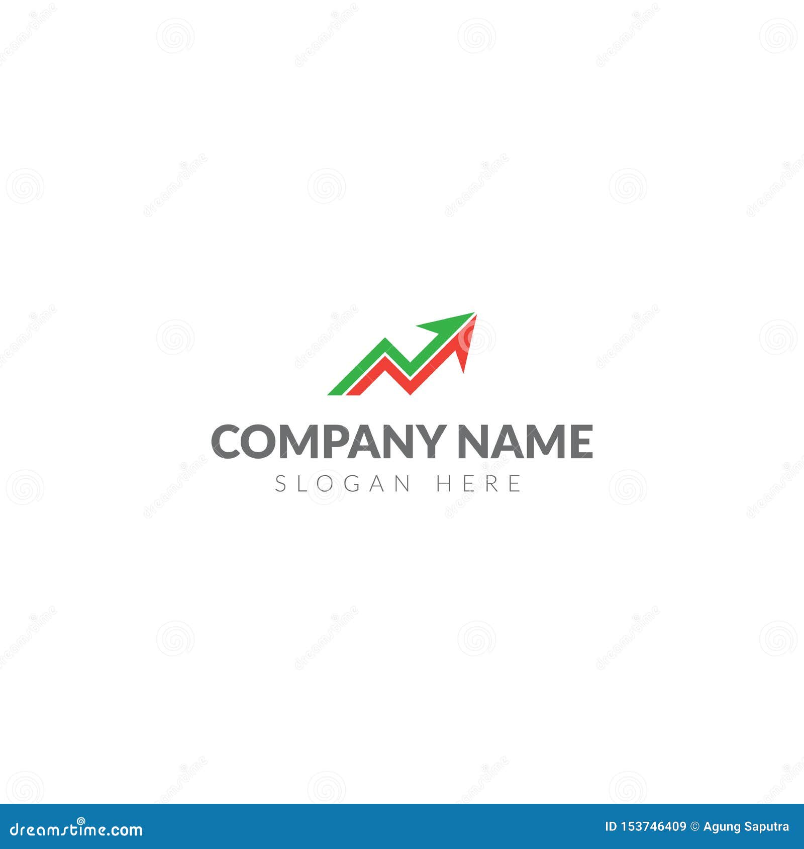 Market Logo, Arrow Graph Logo Template Stock Vector - Illustration of ...