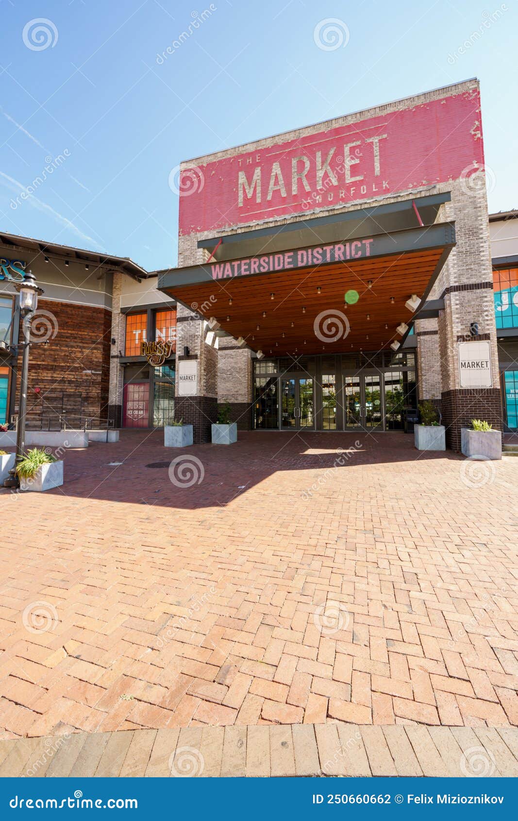 The Market Norfolk at Waterside District Virginia Editorial Photography ...