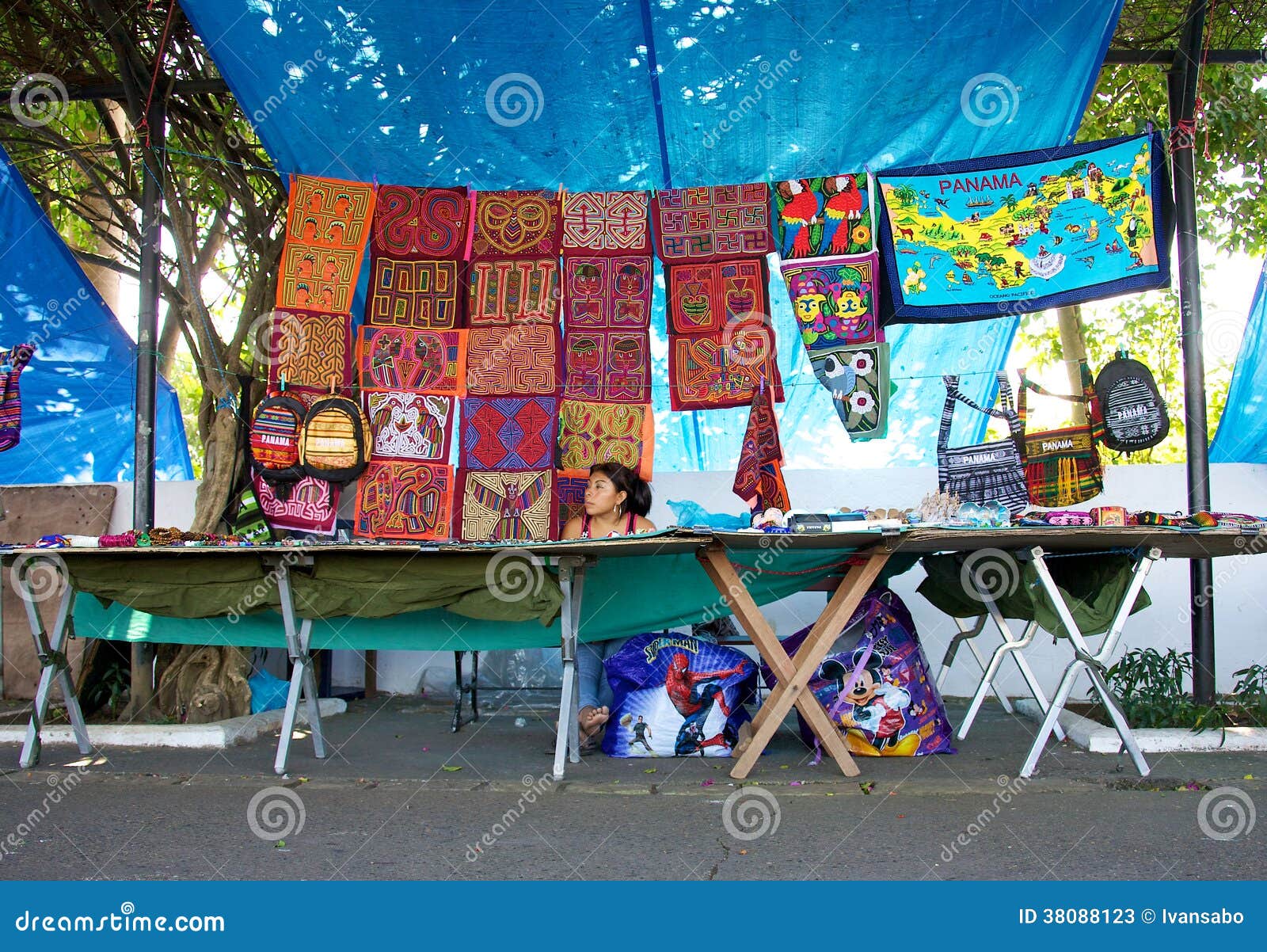 Market in Panama City editorial stock photo. Image of portrait - 38088123