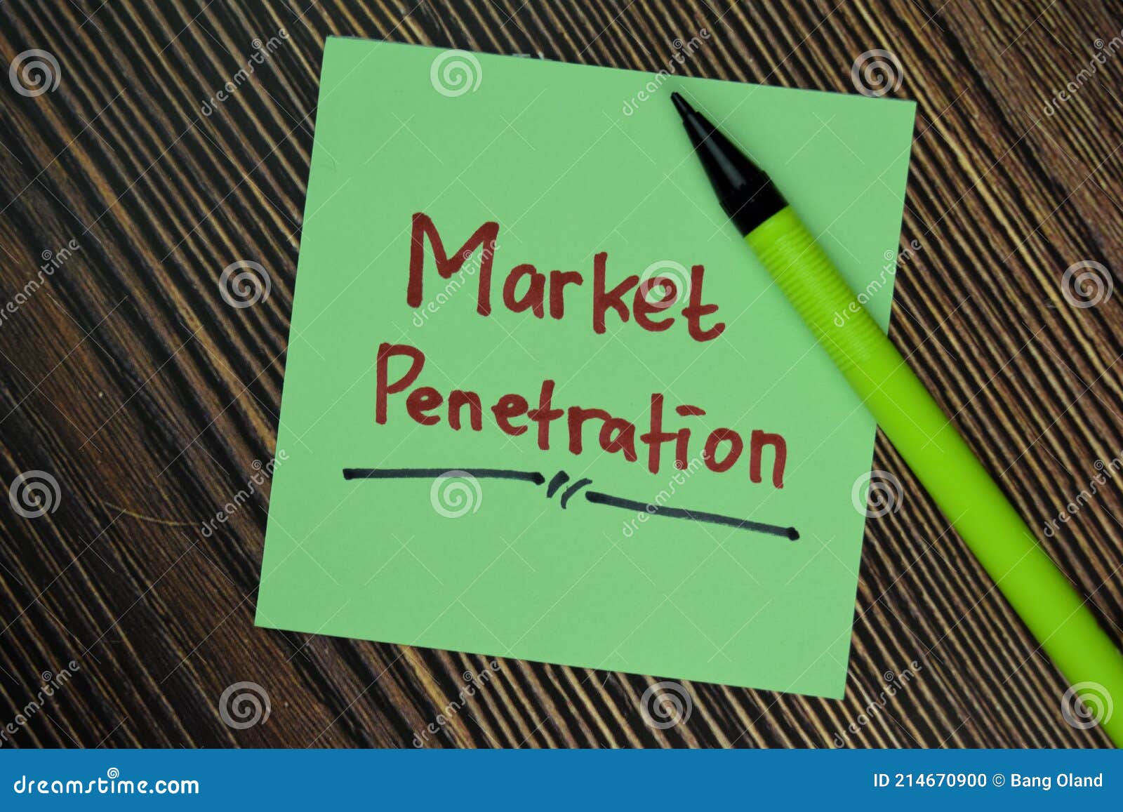 Market Penetration Write on Sticky Notes Isolated on Wooden Table Stock ... Market Penetration Write on Sticky Notes Isolated on Wooden Table Stock ...