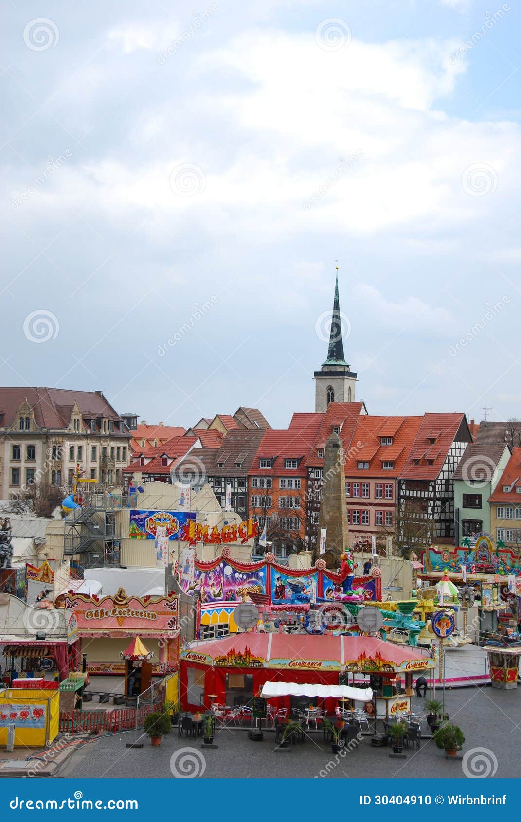 Market place erfurt editorial image. Image of freetime - 30404910