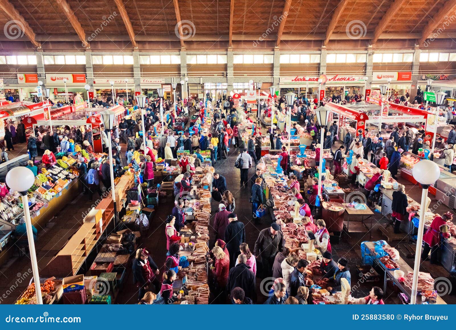 Market place scene editorial image. Image of country - 25883580