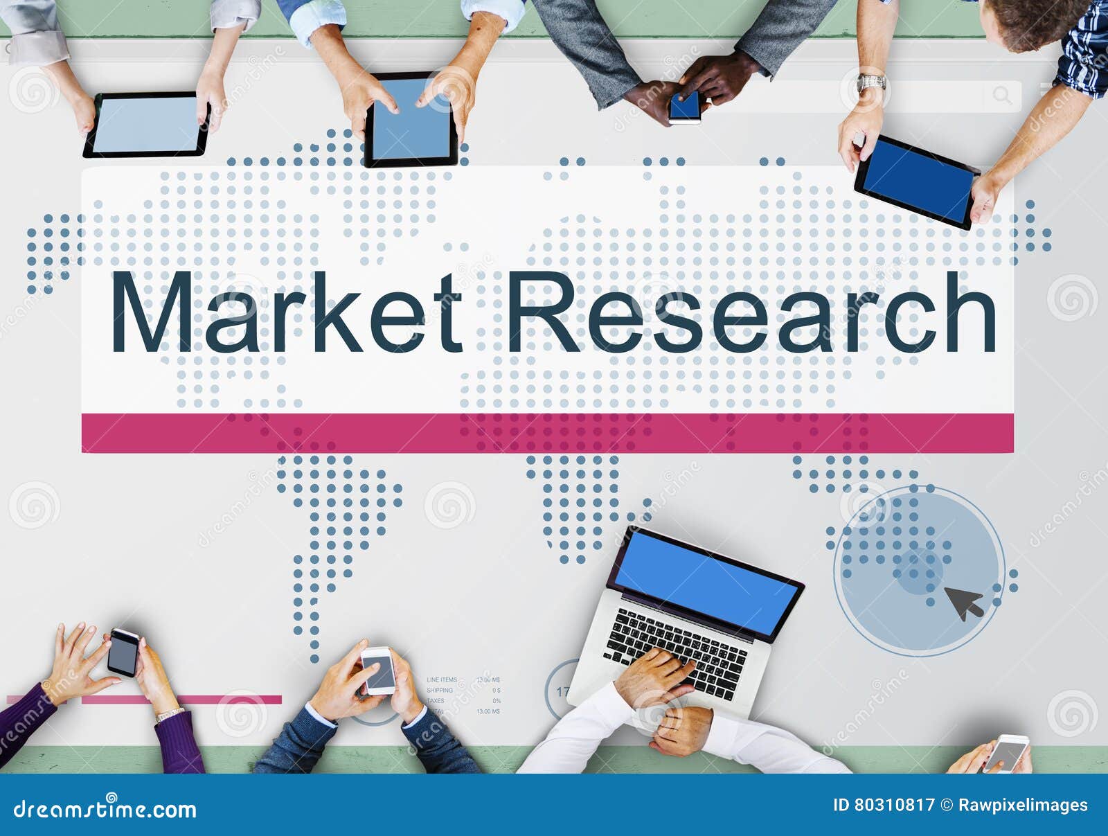 Market Research Analyze Consumer Feedback Concept Stock Image - Image ...