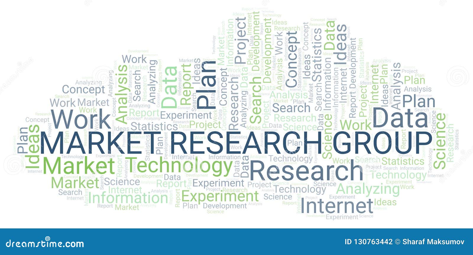 Market Research Group Word Cloud. Stock Illustration - Illustration of ...