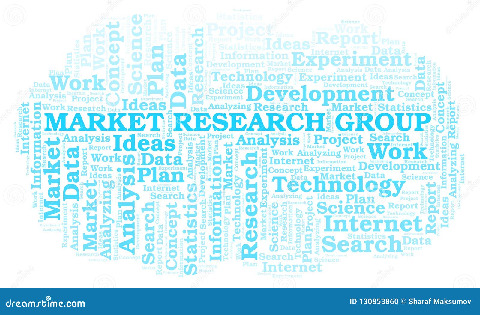 Market Research Group Word Cloud. Stock Illustration - Illustration of ...