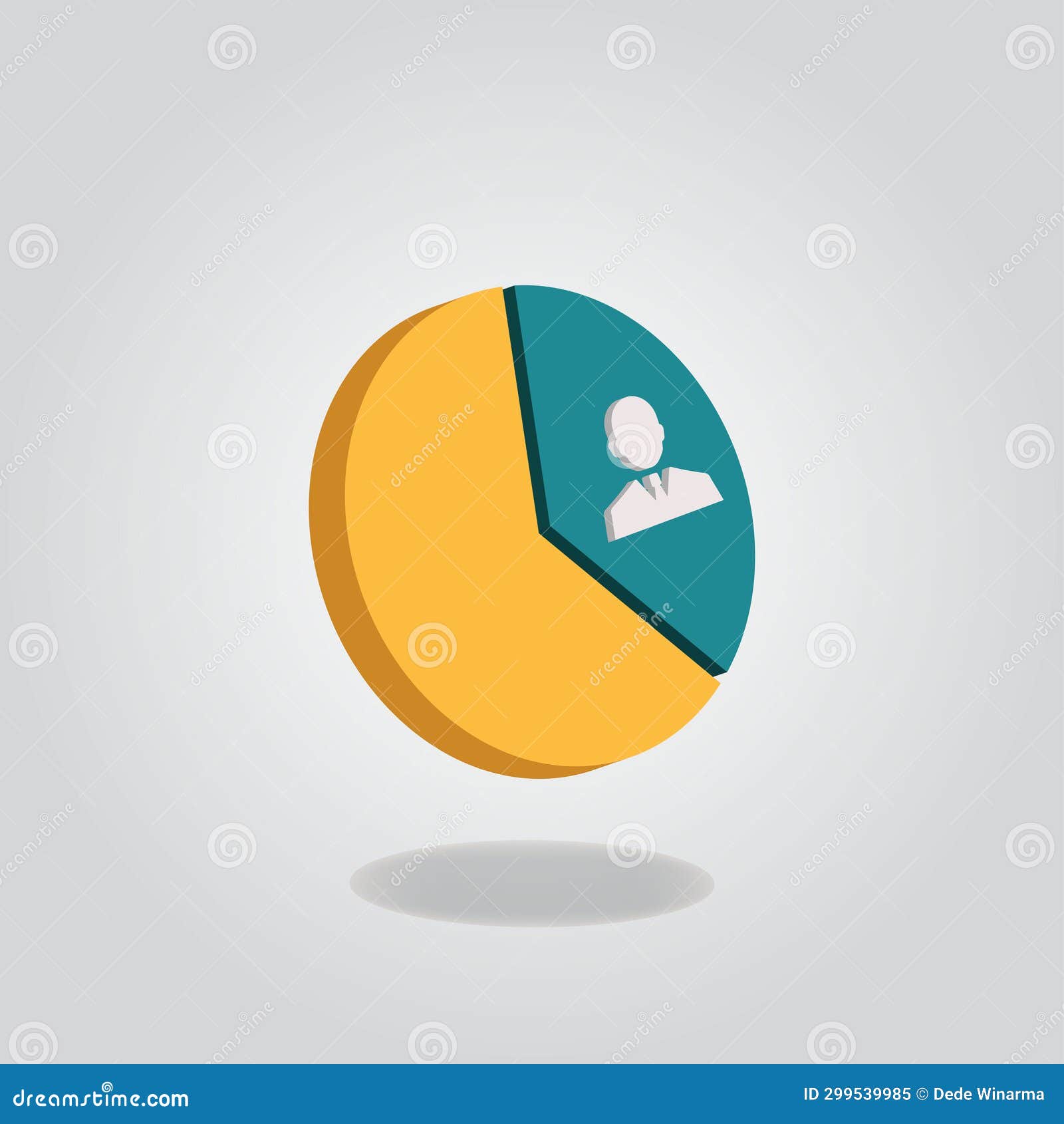 Market Segment Icon Design Vector Illustration Stock Illustration ...