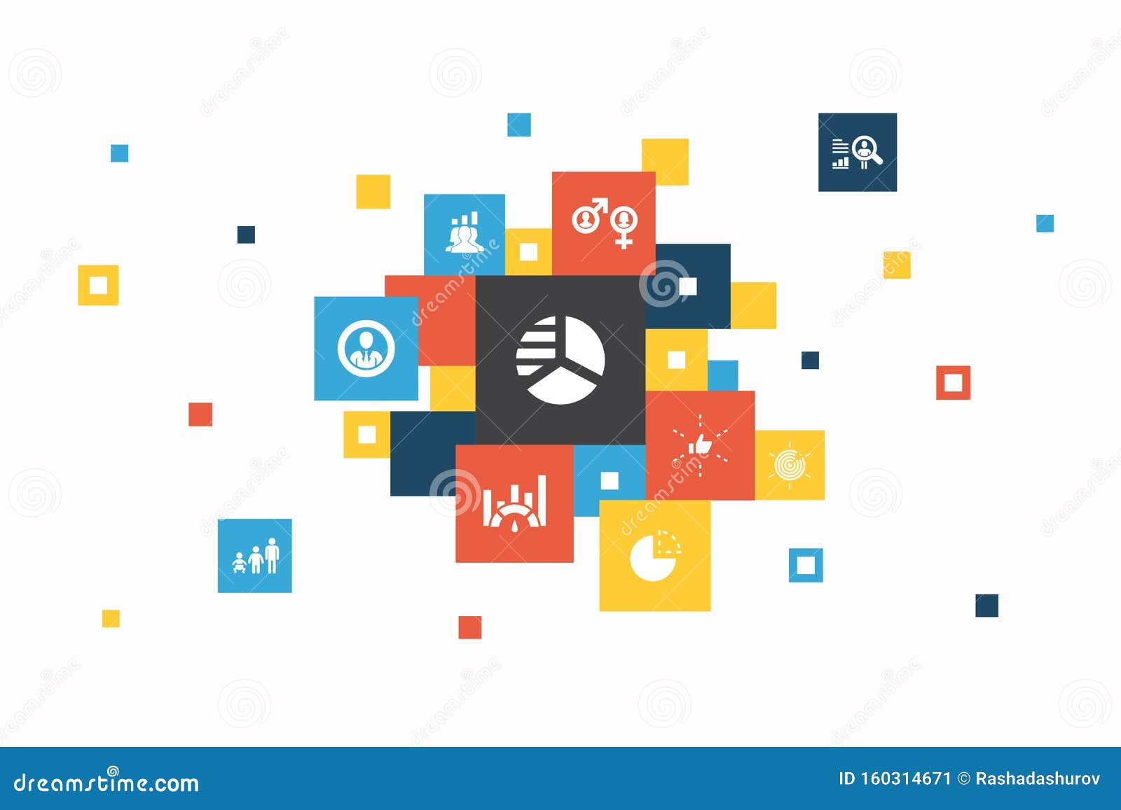 Market Segmentation Infographic 10 Steps Stock Vector - Illustration of ...