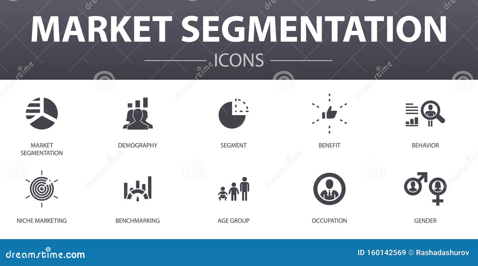 Market Segmentation Simple Concept Icons Stock Vector - Illustration of ... Market Segmentation Simple Concept Icons Stock Vector - Illustration of ...