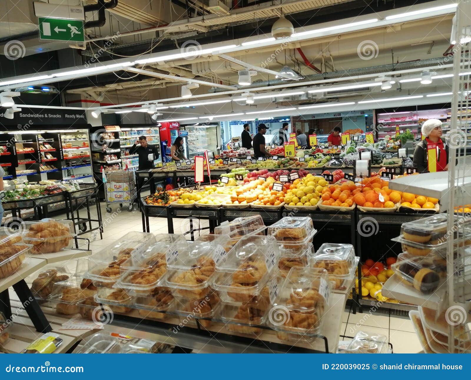 Market selling area stock image. Image of retail, fruits - 220039025