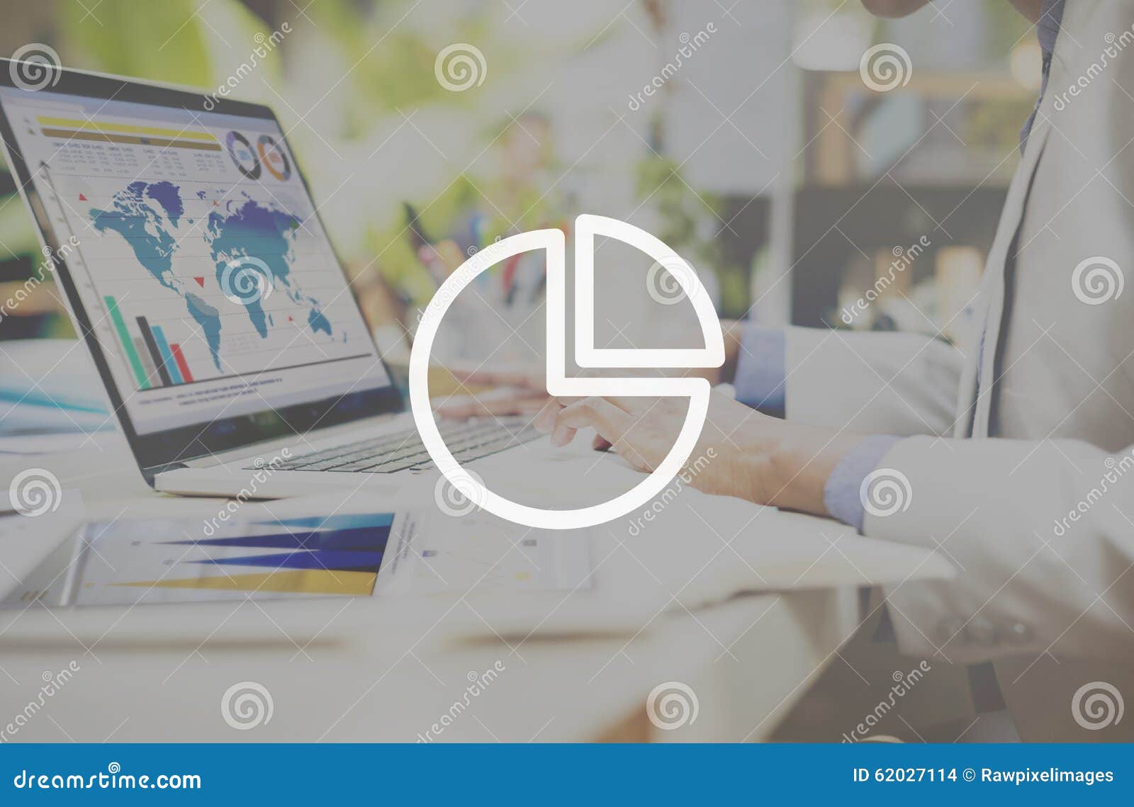 Market Share Business Graph Chart Competition Concept Stock Photo ...