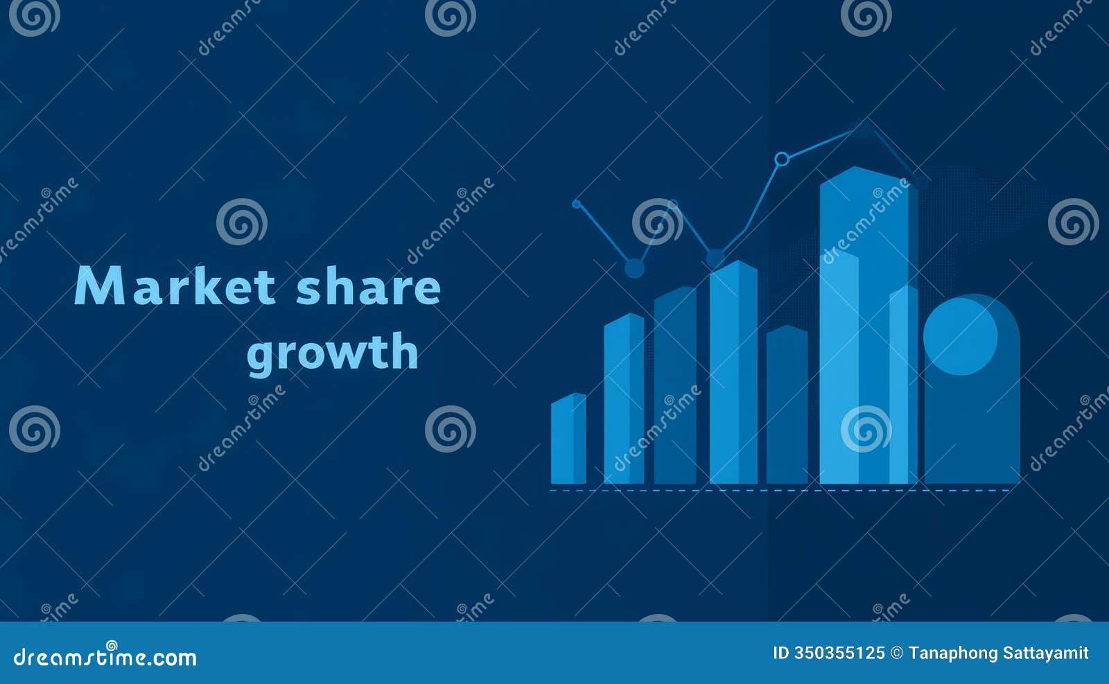 Market Share Growth Chart Business Growth Market Analysis Financial ...
