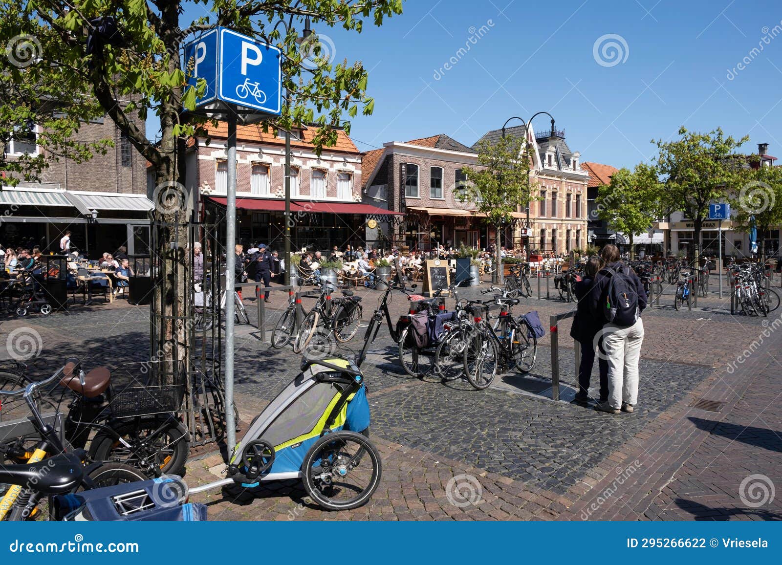 Market Square in the Center of Winterswijk in the Netherlands Editorial ...