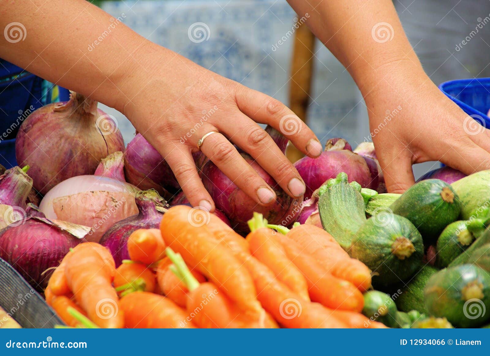 Market stall for vegetable stock photo. Image of fresh - 12934066