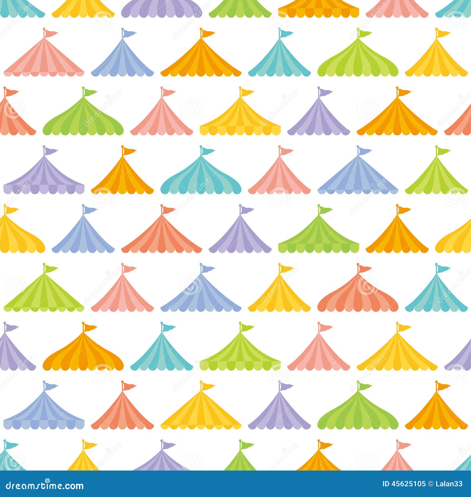 Set With Market Stalls Outline Vector Illustration | CartoonDealer.com ...