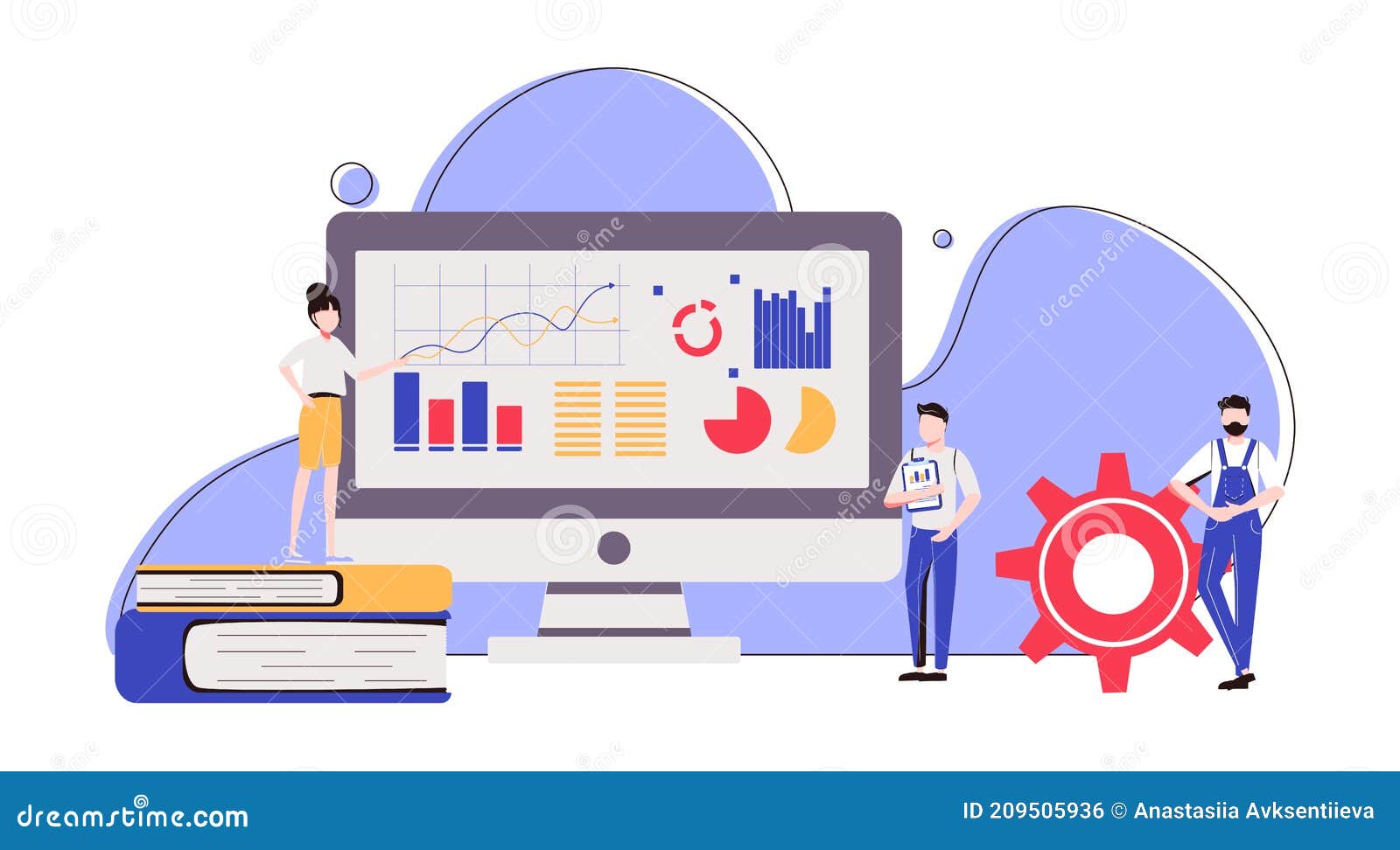 Market Statistics Analysis, Marketing Strategy Development. Business ...