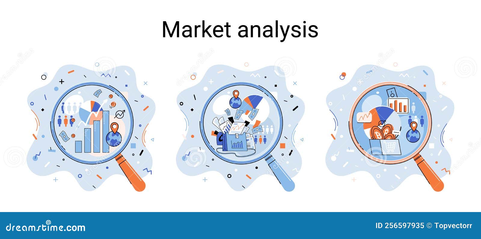 Market Statistics Data Analysis Marketing Strategy Development Metaphor ...
