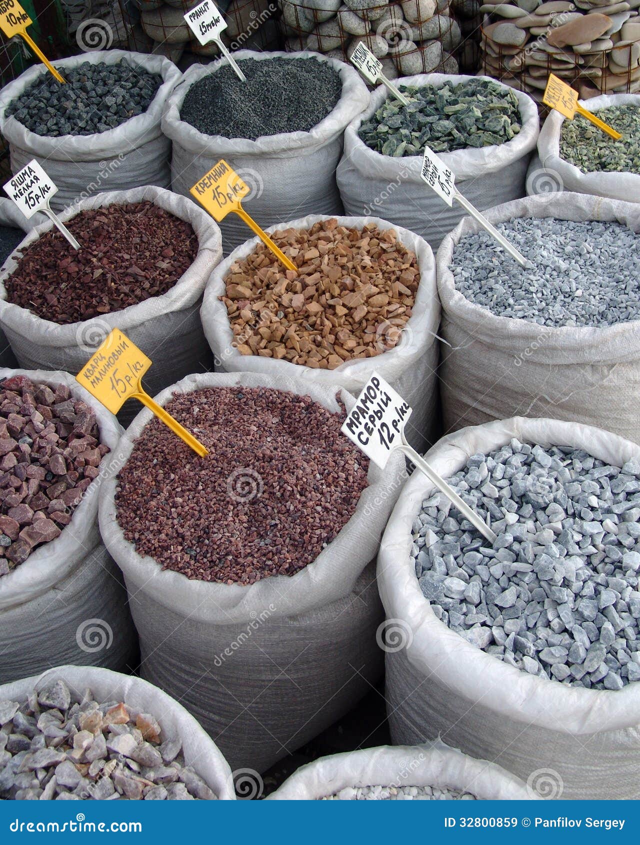 Market of stones stock image. Image of sell, mineral - 32800859