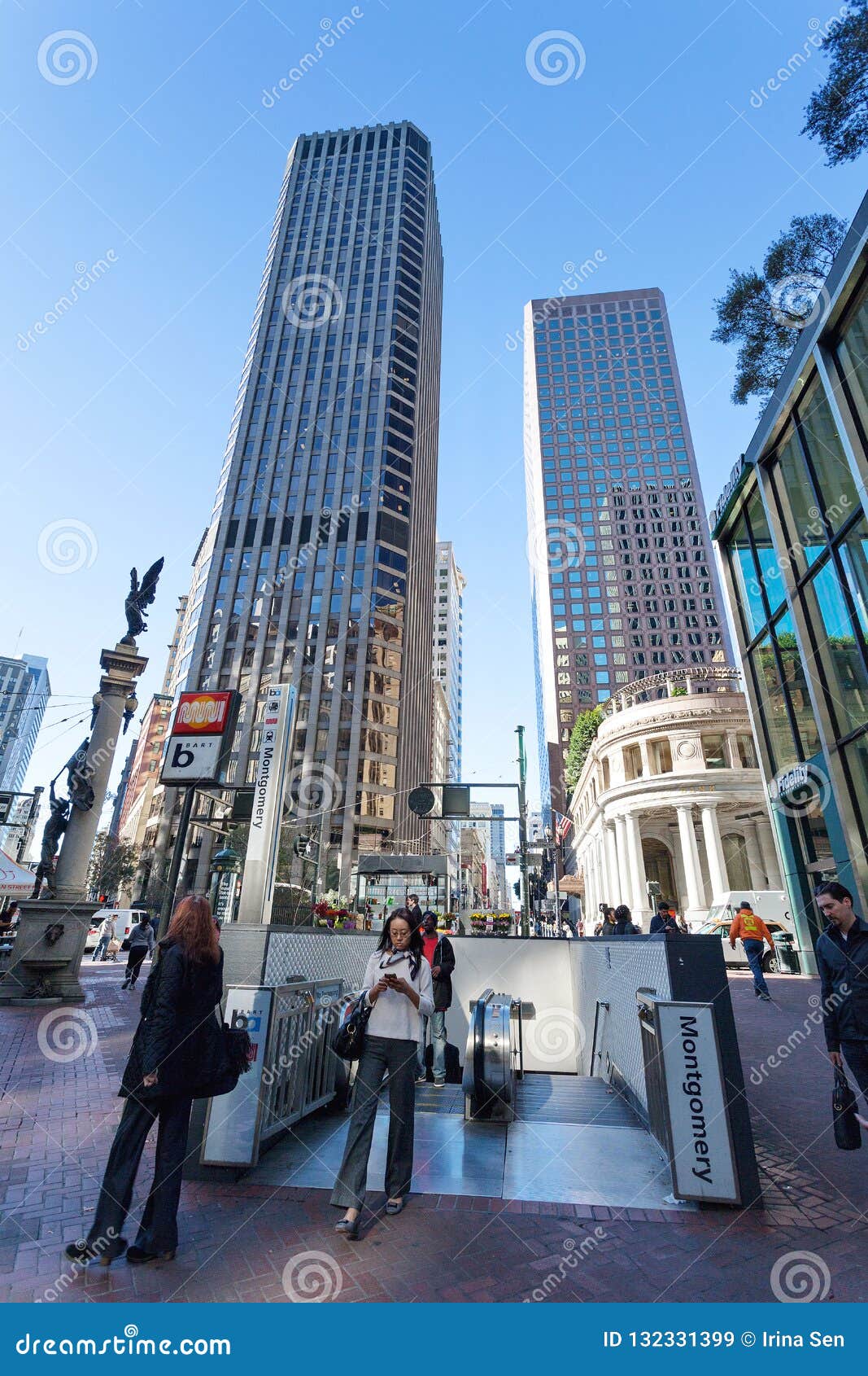 Market Street and Montgomery Street, San Francisco, USA Editorial Stock ... Market Street and Montgomery Street, San Francisco, USA Editorial Stock ...