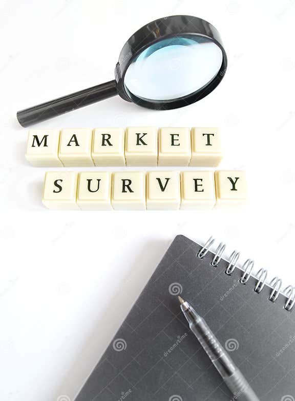 Market survey concept stock image. Image of strategy - 13373445