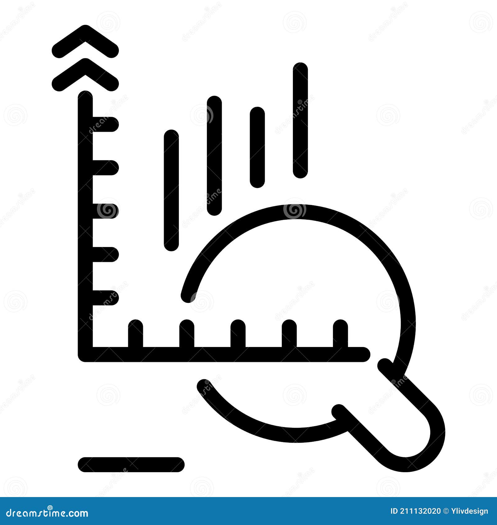 Market Trend Icon, Outline Style Stock Vector - Illustration of profit ...