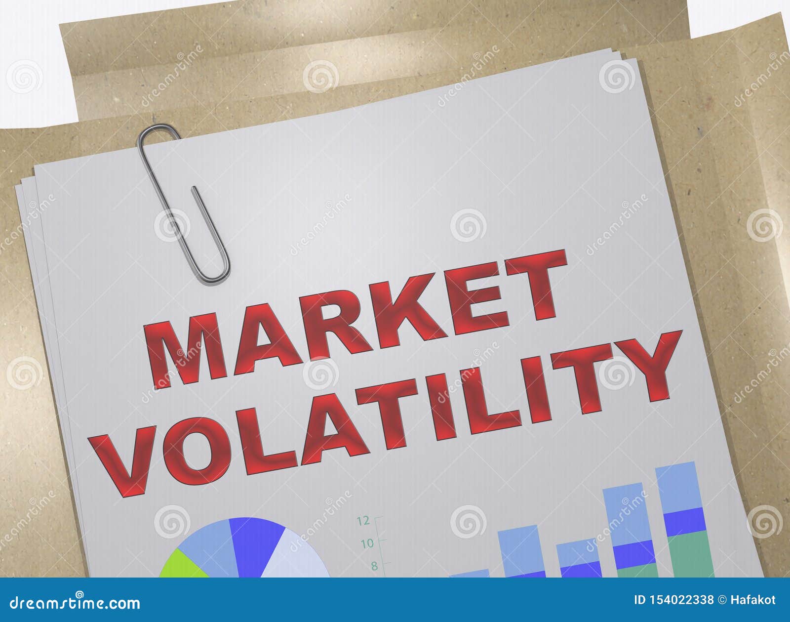 MARKET VOLATILITY concept stock illustration. Illustration of screen ...