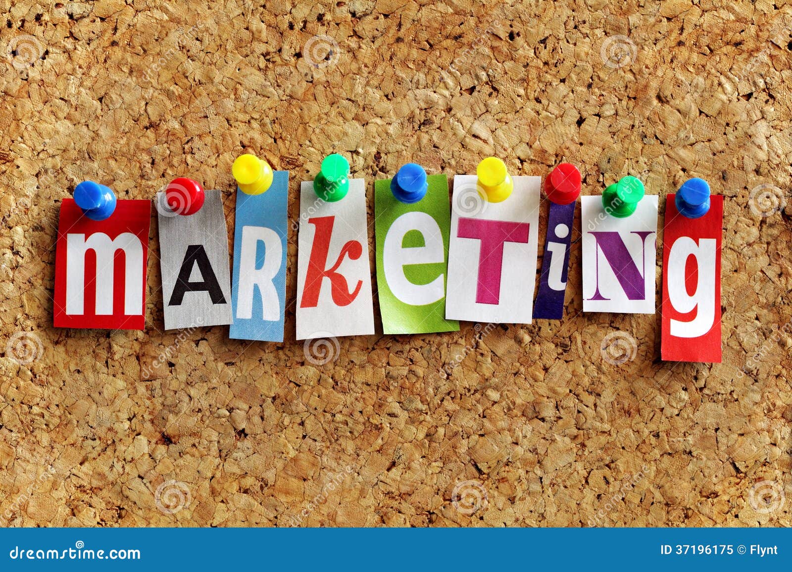 Marketing image stock. Image of couleur, idées, réseau - 37196175