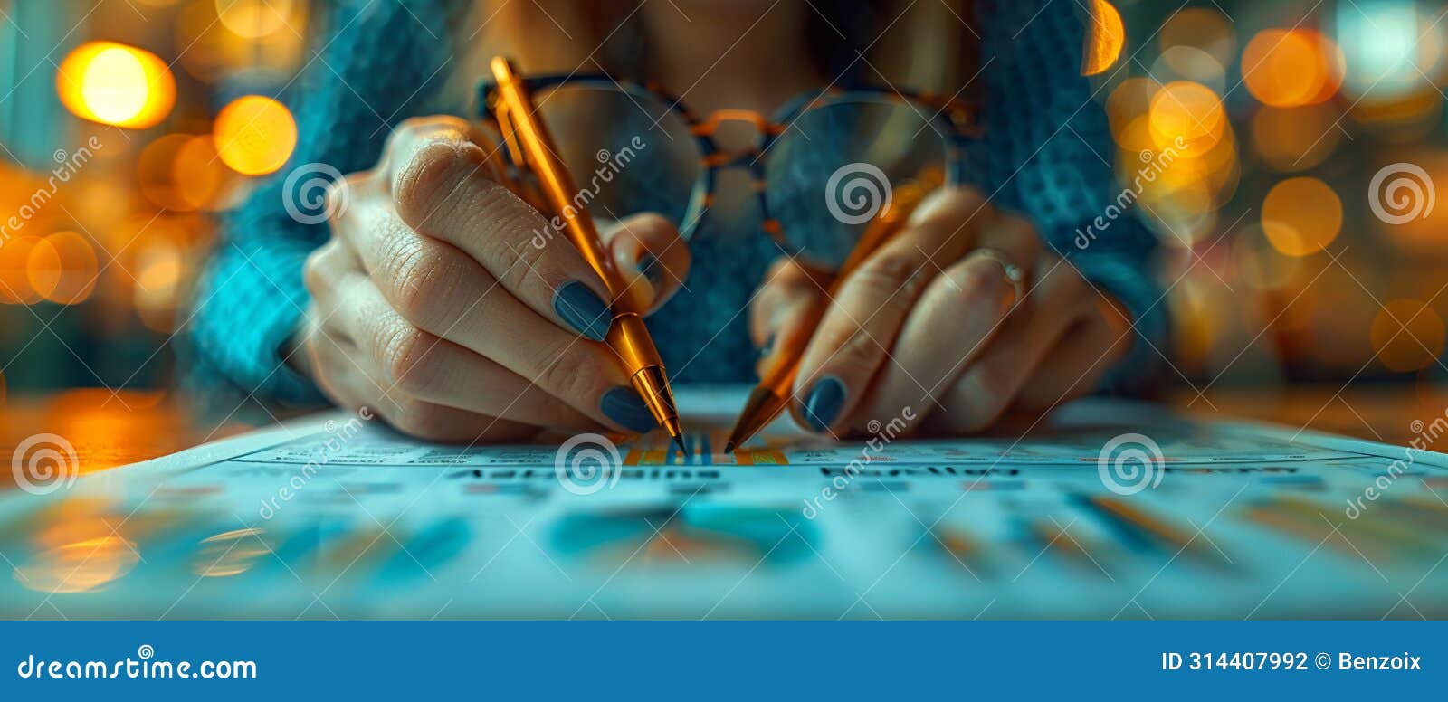 Marketing Analyst Reviewing Consumer Behavior Metrics Stock Photo ... Marketing Analyst Reviewing Consumer Behavior Metrics Stock Photo ...