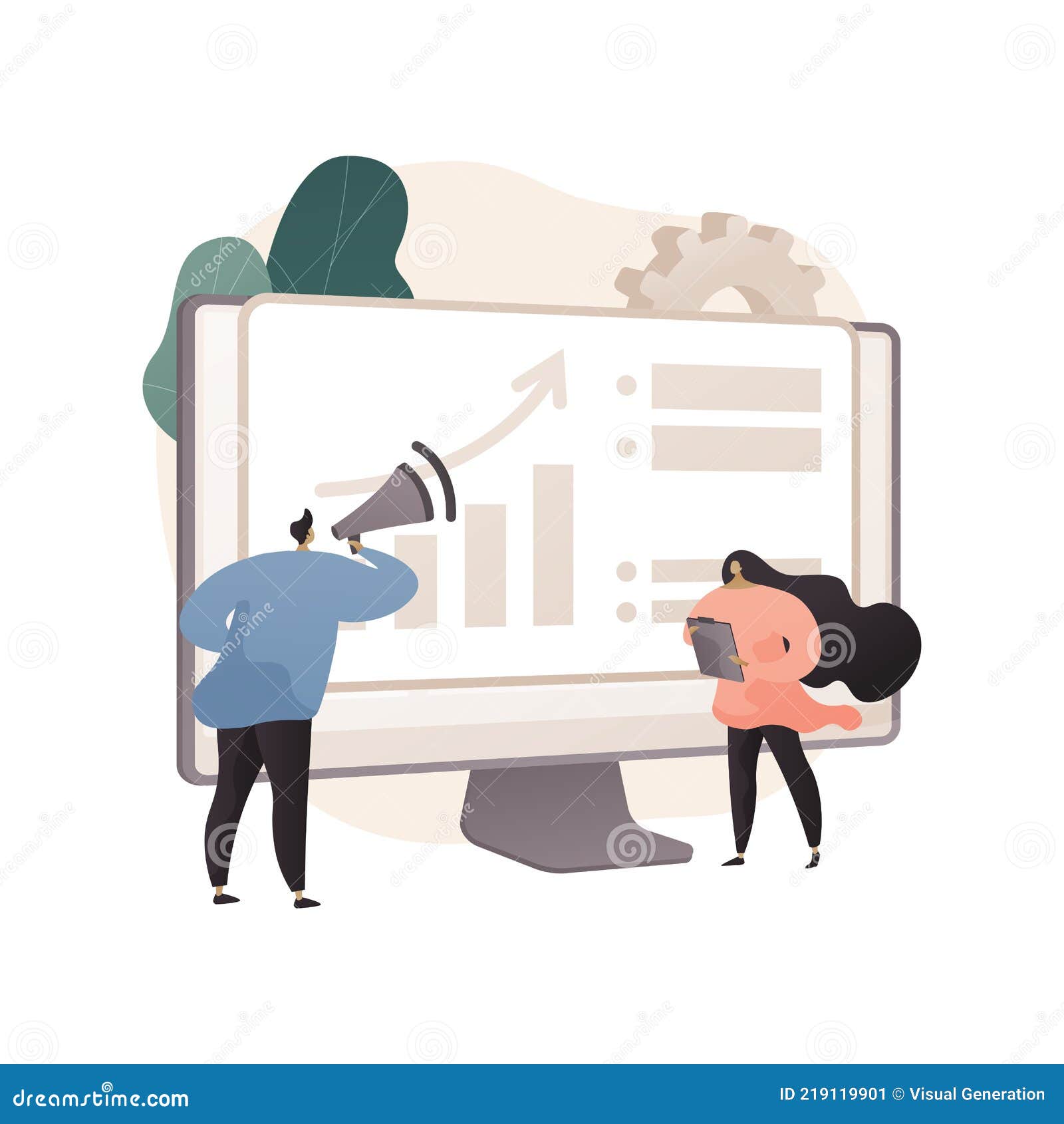 Marketing Campaign Management Abstract Concept Vector Illustration ...