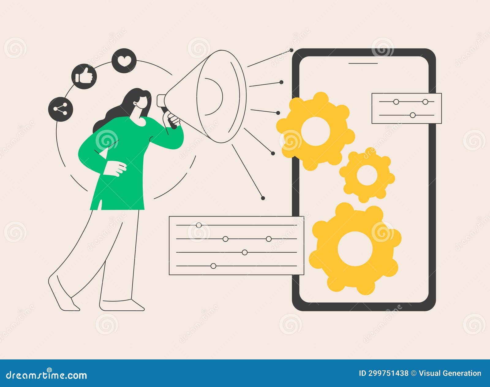 Marketing Campaign Management Abstract Concept Vector Illustration ...