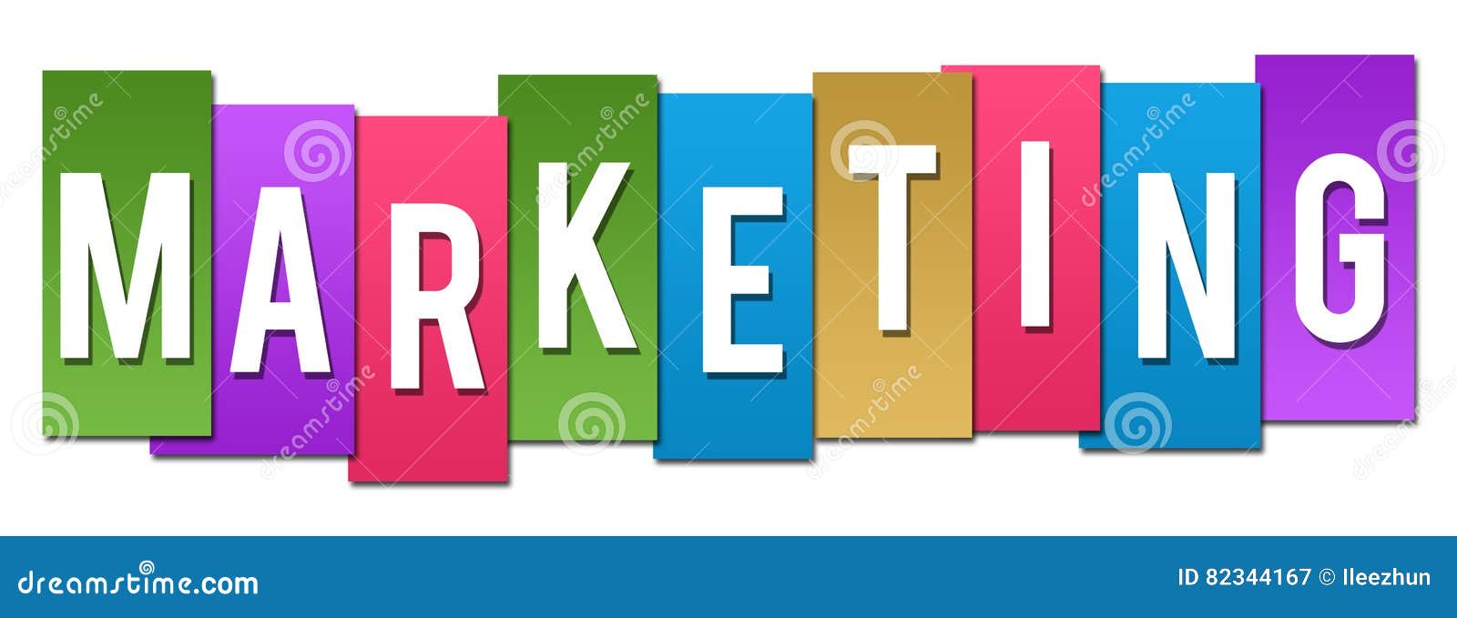 Marketing Colorful Stripes stock illustration. Illustration of internet ...