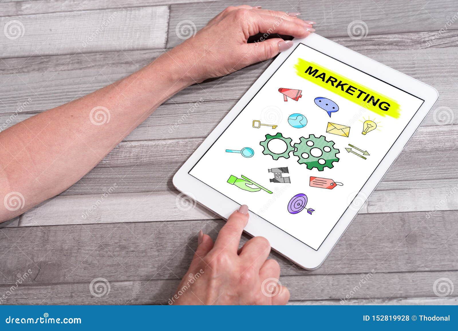Marketing Concept on a Tablet Stock Photo - Image of advertising, plan ... Marketing Concept on a Tablet Stock Photo - Image of advertising, plan ...