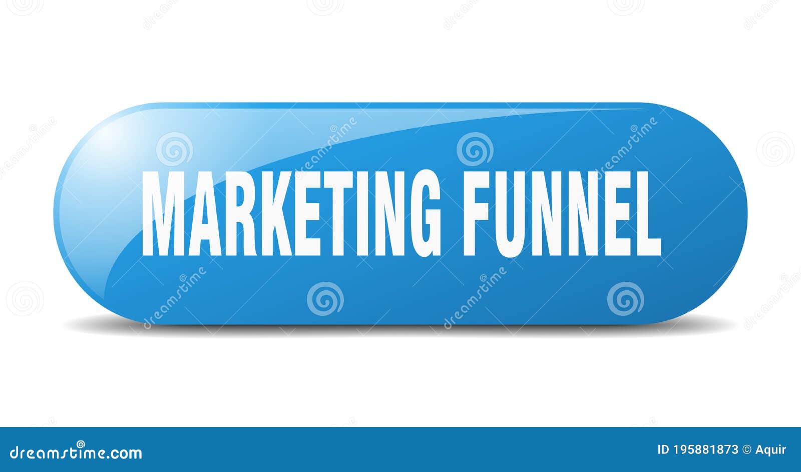Marketing Funnel Button. Marketing Funnel Sign. Key. Push Button Stock ...
